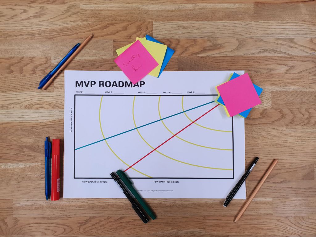 Minimum Viable Product roadmap: a planning mapping tool